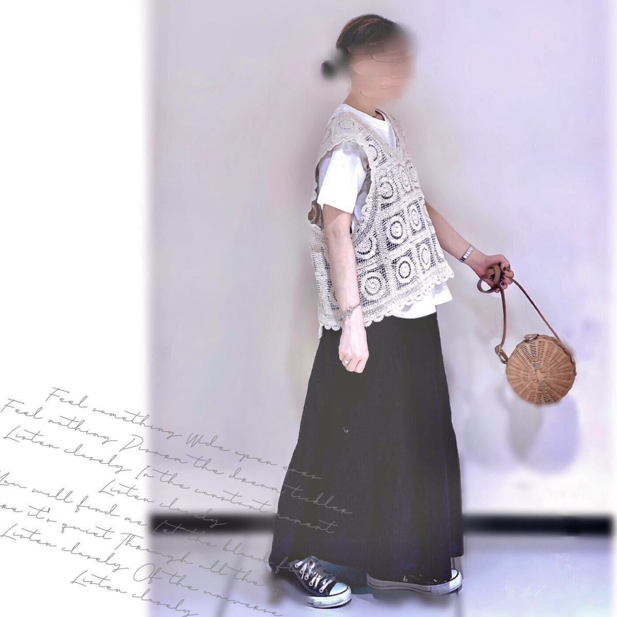 SM2 テチチ Lugnoncure ルノンキュール タグ付 かわいいっ かぎ編み風前後着クロシェコットンベスト ベージュ系 レースかぎ編み(テチチ)｜売買されたオークション情報、yahooの ...