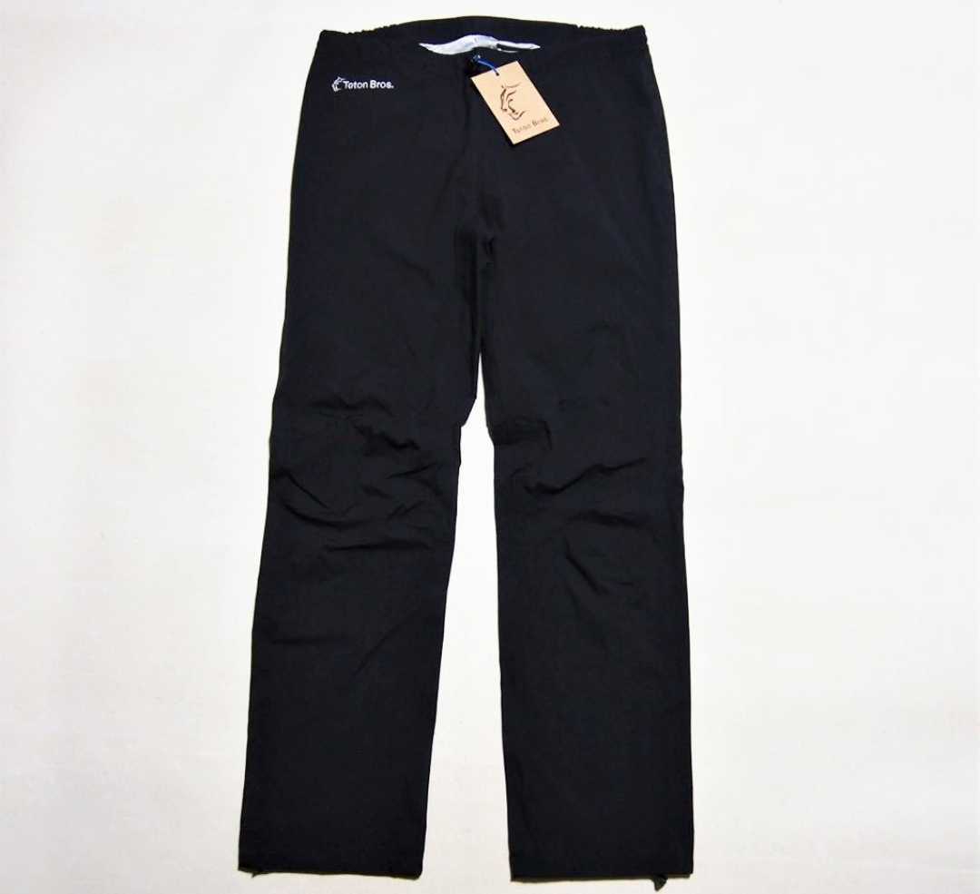 今期購入 Teton Bros. ティートンブロス Breath Pant 2.0 black ブレスパンツ レインパンツ 登山 防水 arc ...