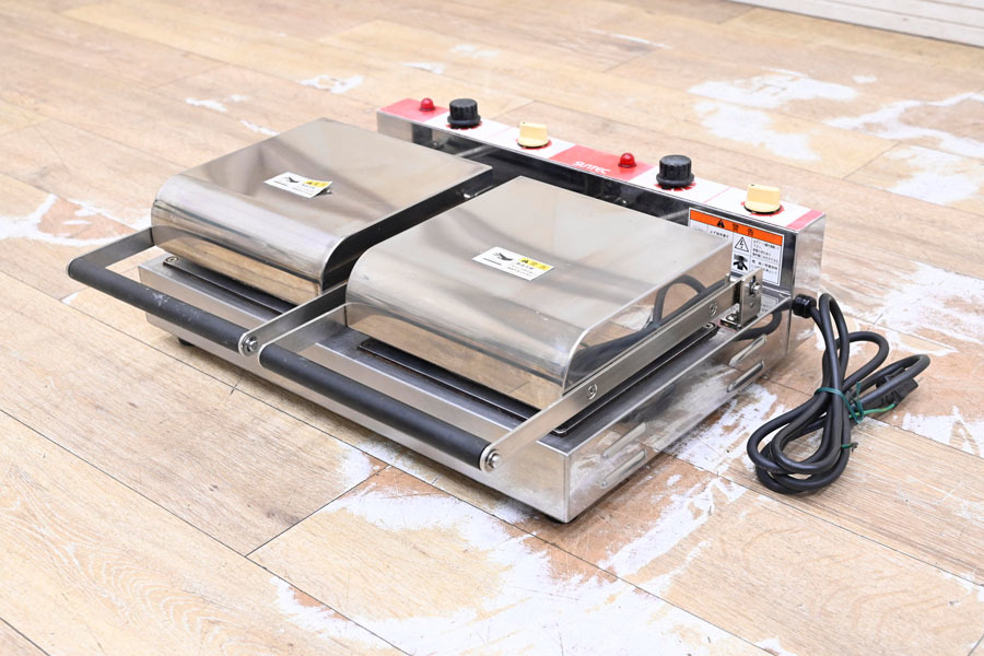 DS15 一流メーカー サンテック 角型 四角 電気 ワッフルベーカー SBW-200(その他)｜売買されたオークション情報、yahooの商品情報をアーカイブ公開 - オークファン ...