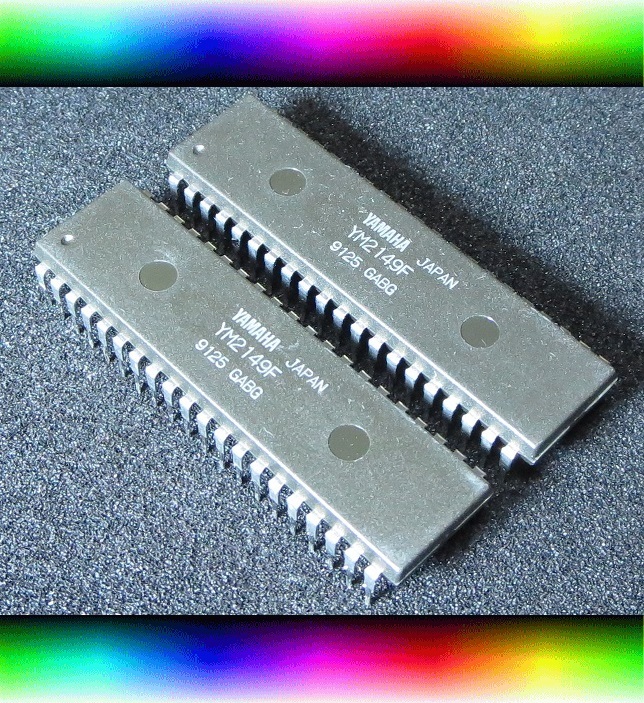 IC ヤマハ YAMAHA YM2149 SSG Software-Controlled Sound Generator 品 フトウェア ...