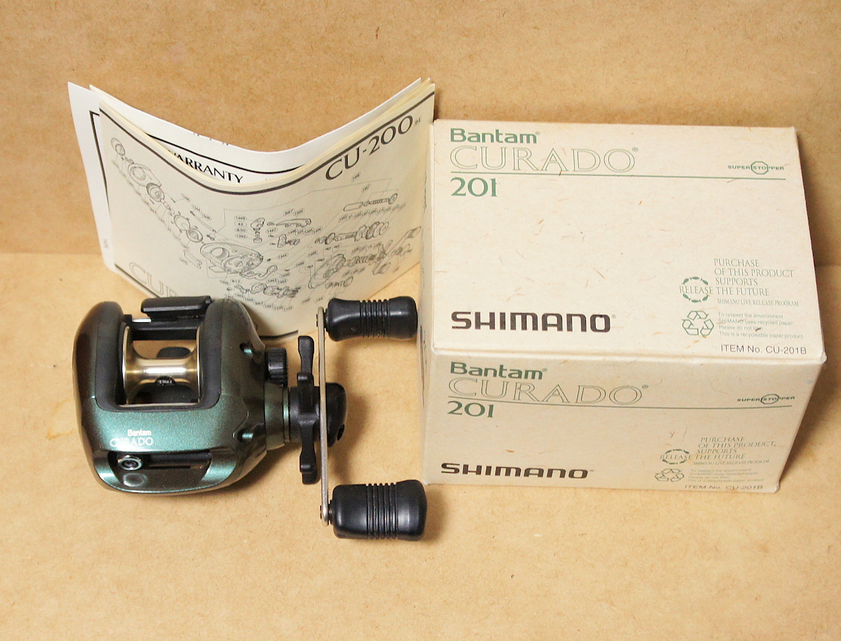 SHIMANO Bantam CURADO 201 クラド CU-201 左ハンドルベイトリール スコーピオンUSモデル(シマノ)｜売買されたオークション情報、yahooの商品情報をアーカイブ ...