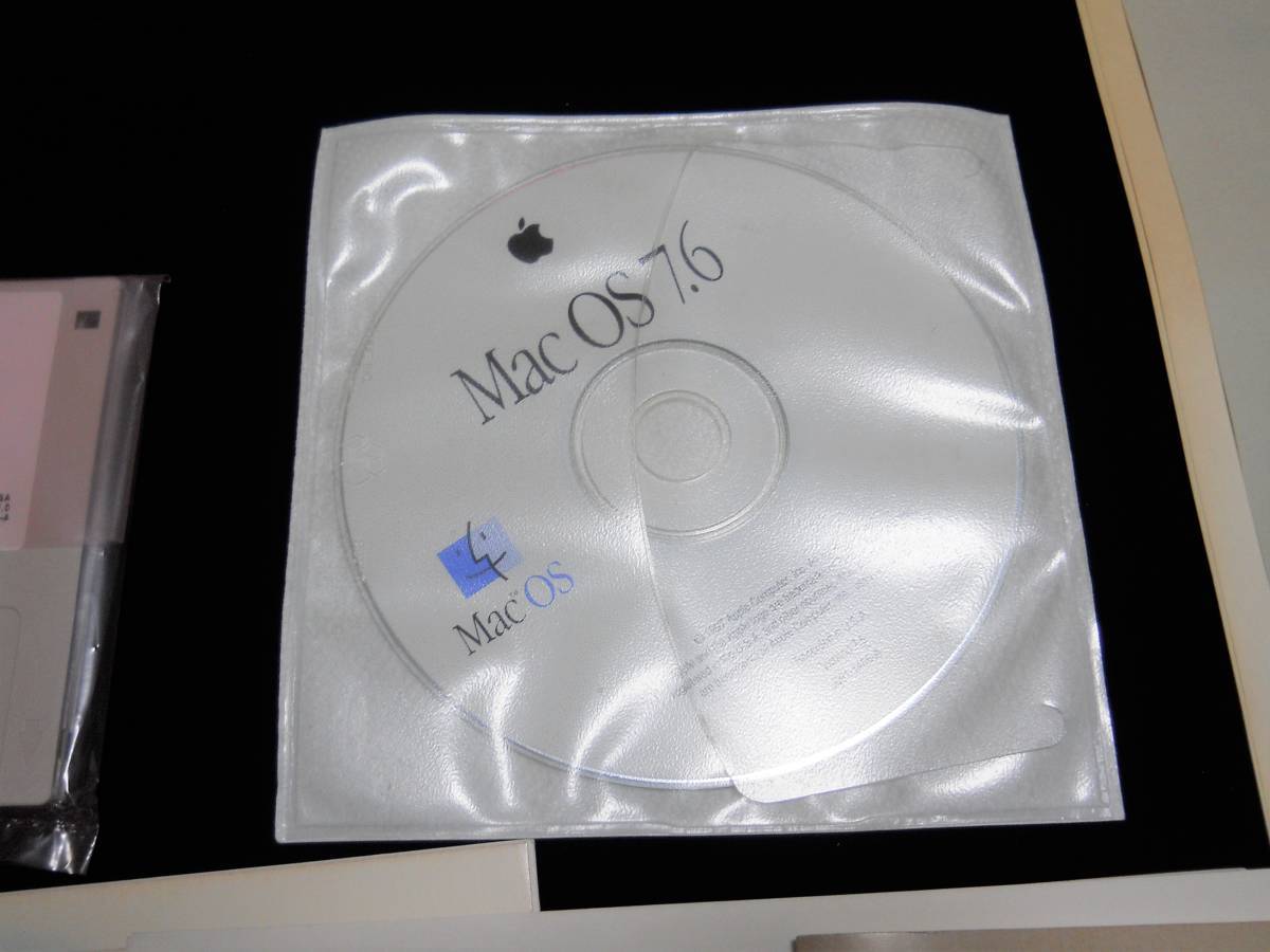 アップル純正 PowerPC 604 180Mhz CPU アップグレードカード MacOS7.6インストールディスク Apple Power Macintosh Processor ...