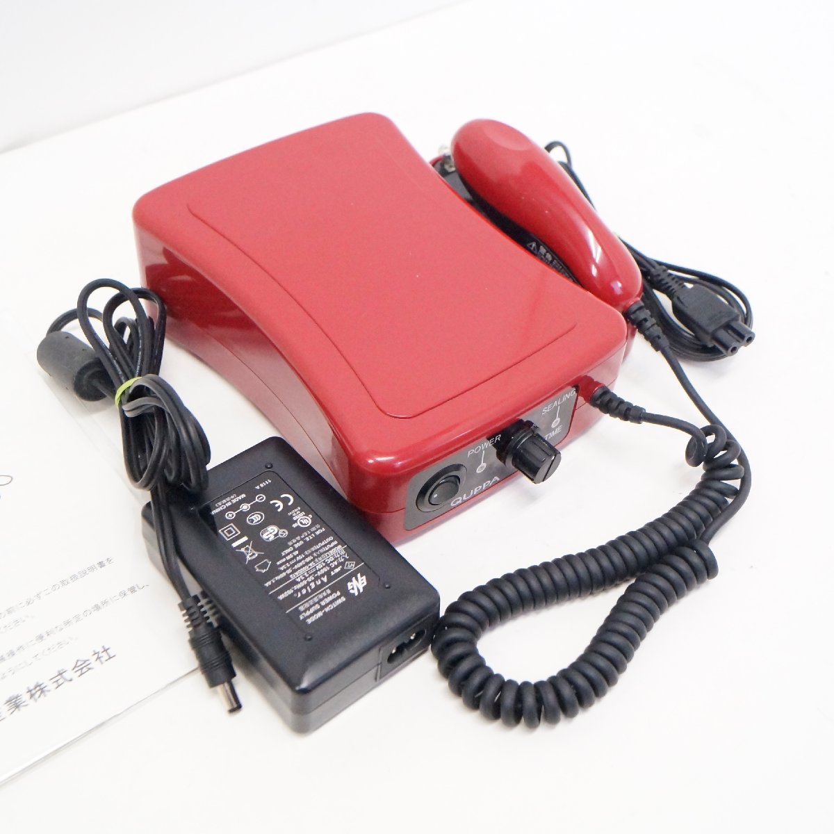 アスパル 超音波ホッチキス QUPPA キュッパ QP-01 ミニウェルダー(文房具)｜売買されたオークション情報、yahooの商品情報を ...