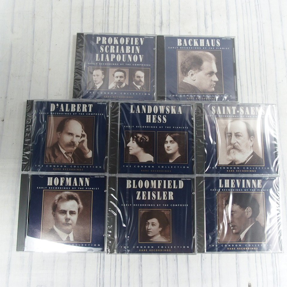m002 b5 THE CONDON COLLECTION コンドン コレクション 世紀の名ピアニストたち CD-BOX 全32枚 セット ...