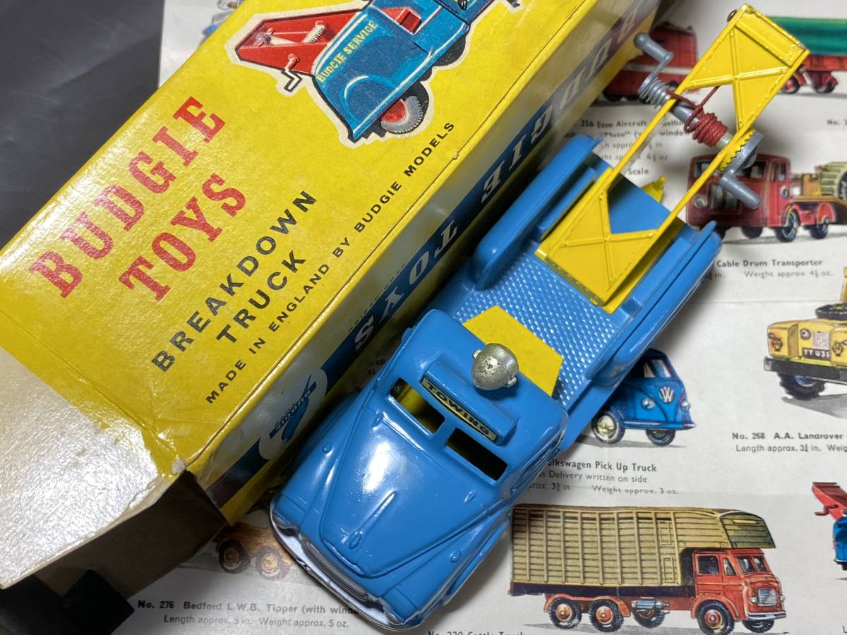 Budgie Toys #244 Morris Breakdown Truck バッジー モリス レッカー車 絶版 ヴィンテージ ビンテージ ...