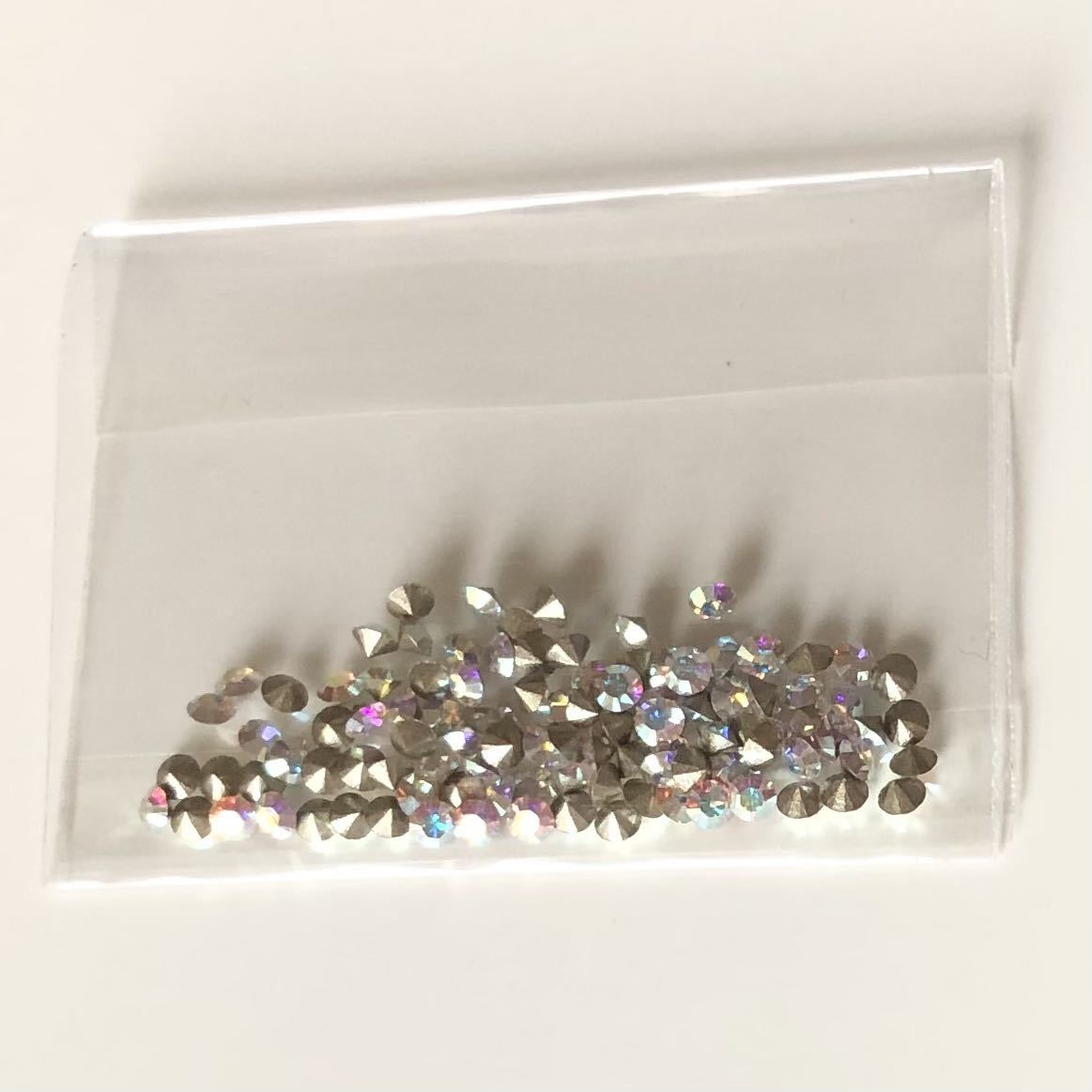 スワロフスキー クリスタルオーロラ PP13 埋込型 Vカット 100粒(スワロフスキー)｜売買されたオークション情報、yahooの商品情報をアーカイブ公開 - オークファン（aucfan.com）