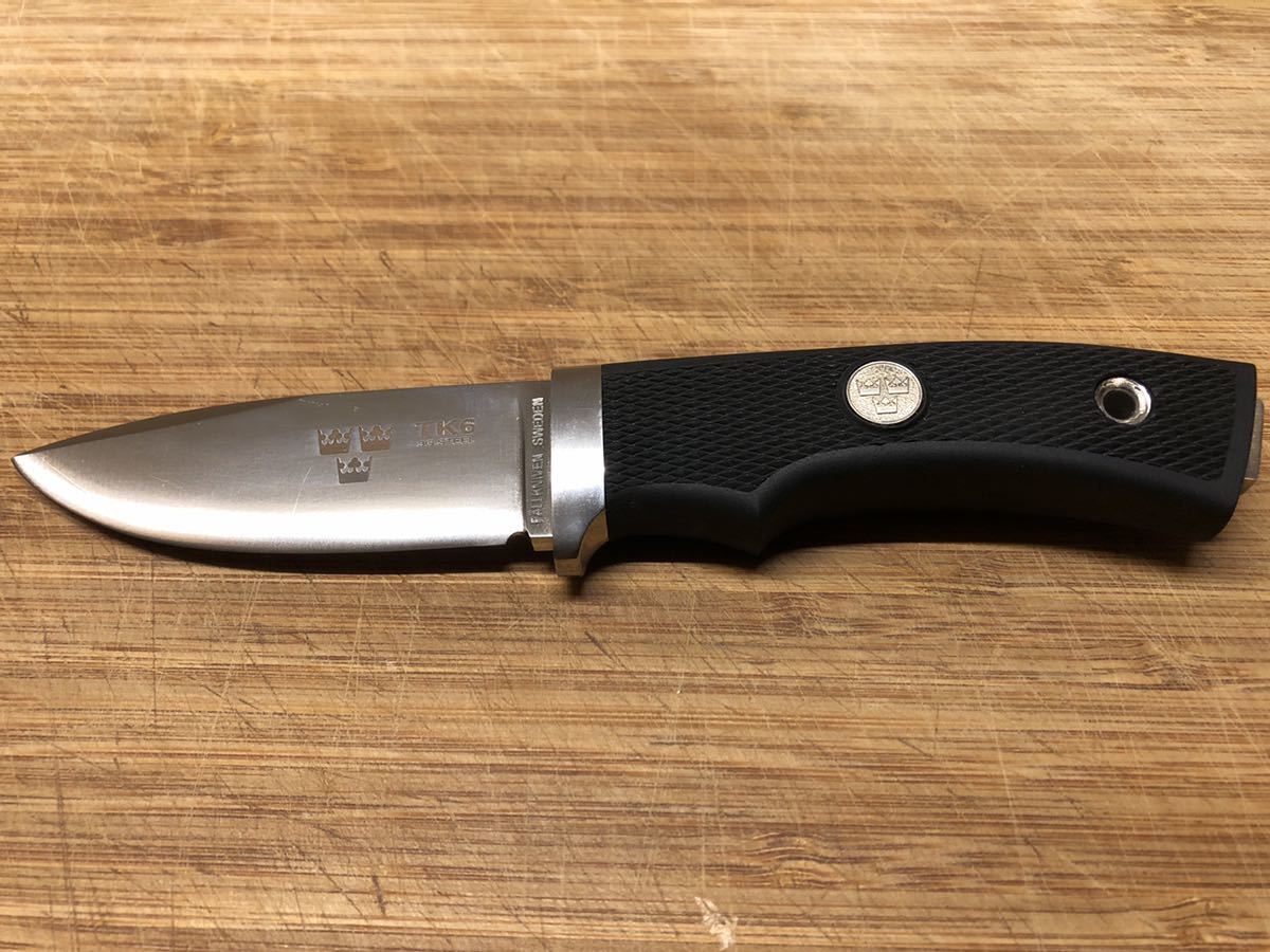 ほぼ 品 FALLKNIVEN ファルクニーベン TK6 トレ クローナー ハンター 3G ザイテルシース 正規品確認済み ステッカー二枚オマケ(ハンティングナイフ、狩猟刀)｜売買された ...