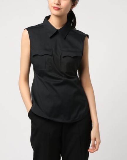 19SS 2万8600円 CINOH ノースリーブ シャツブラウス(トップス)｜売買されたオークション情報、yahooの商品情報をアーカイブ公開 - オークファン（aucfan.com）