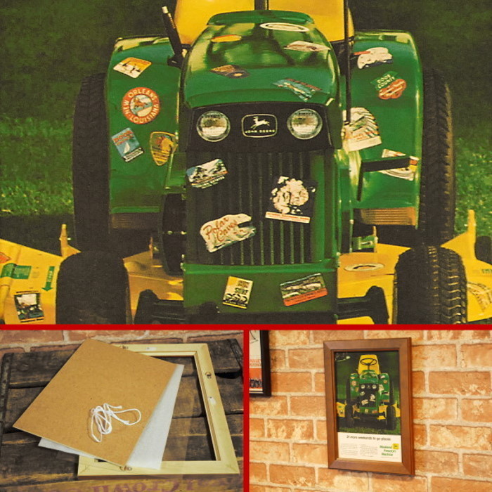 ジョン ディア 広告 ミニポスター B5フレーム付 複製 トラクター 5-134(その他)｜売買されたオークション情報、yahooの商品情報をアーカイブ公開 - オークファン（aucfan.com）