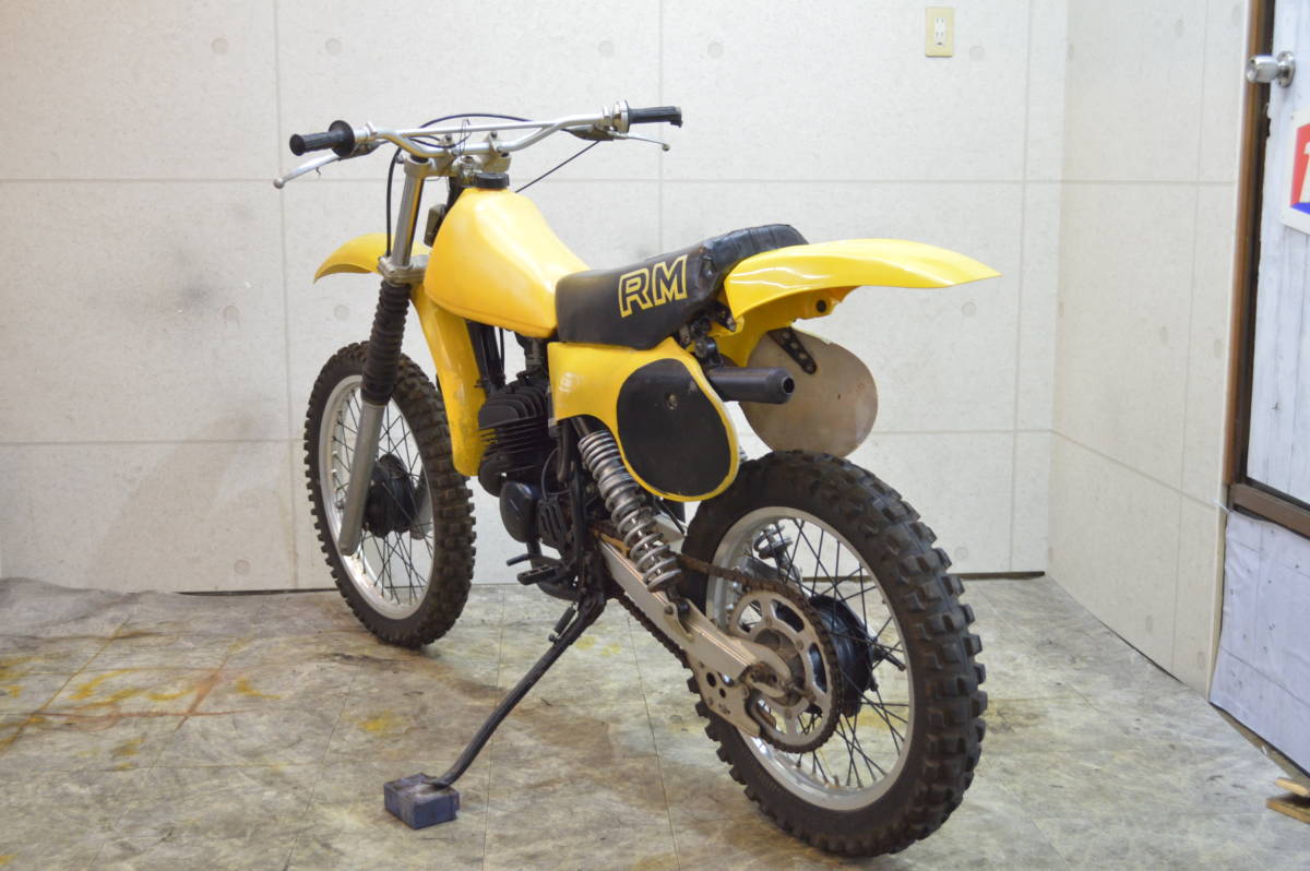 SUZUKI RM125 1979 80モデル 空冷ツインショック 検索 TM125 TM250 RM250 YZ KX CR ビンテージ ...