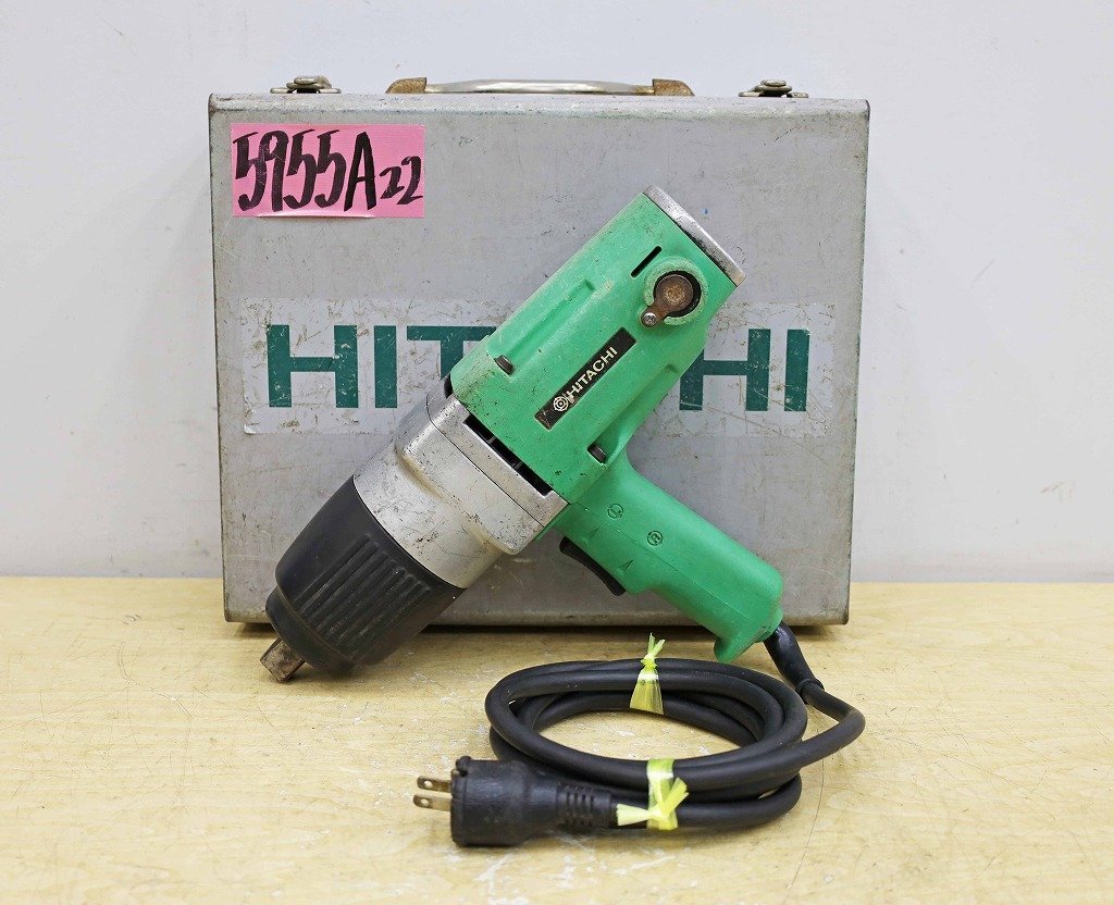 5955A22 HITACHI 日立工機 22mmインパクトレンチ WH22 締付工具(本体)｜売買されたオークション情報、yahooの商品 ...