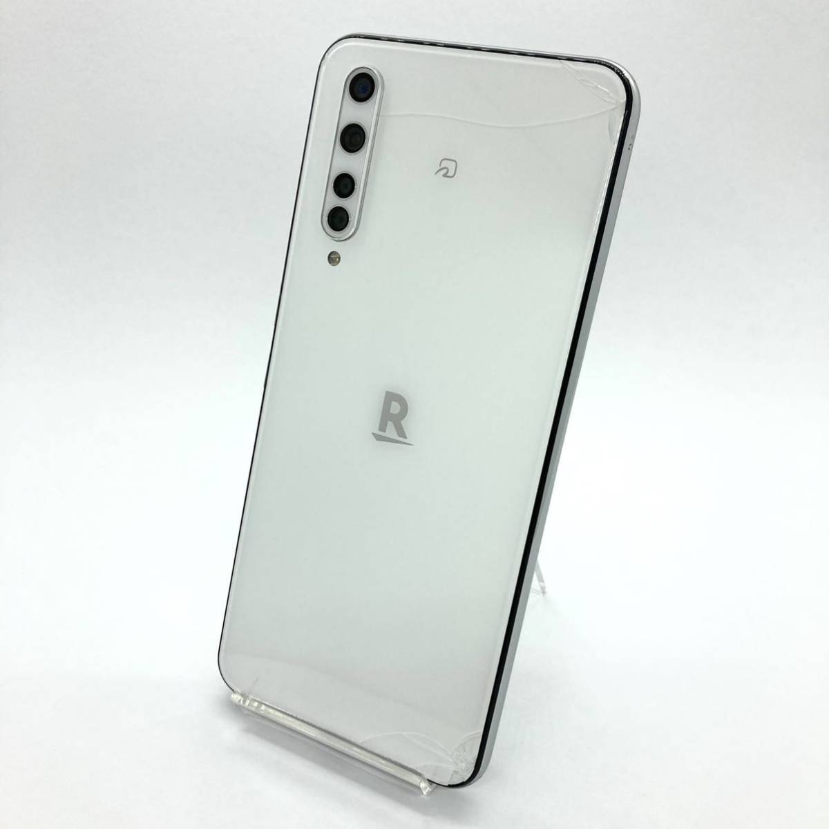 RAKUTEN BIG ZR01 ホワイト 128GB 楽天モバイル eSIM対応 Androidバージョン10 判定 R13MY valie ...