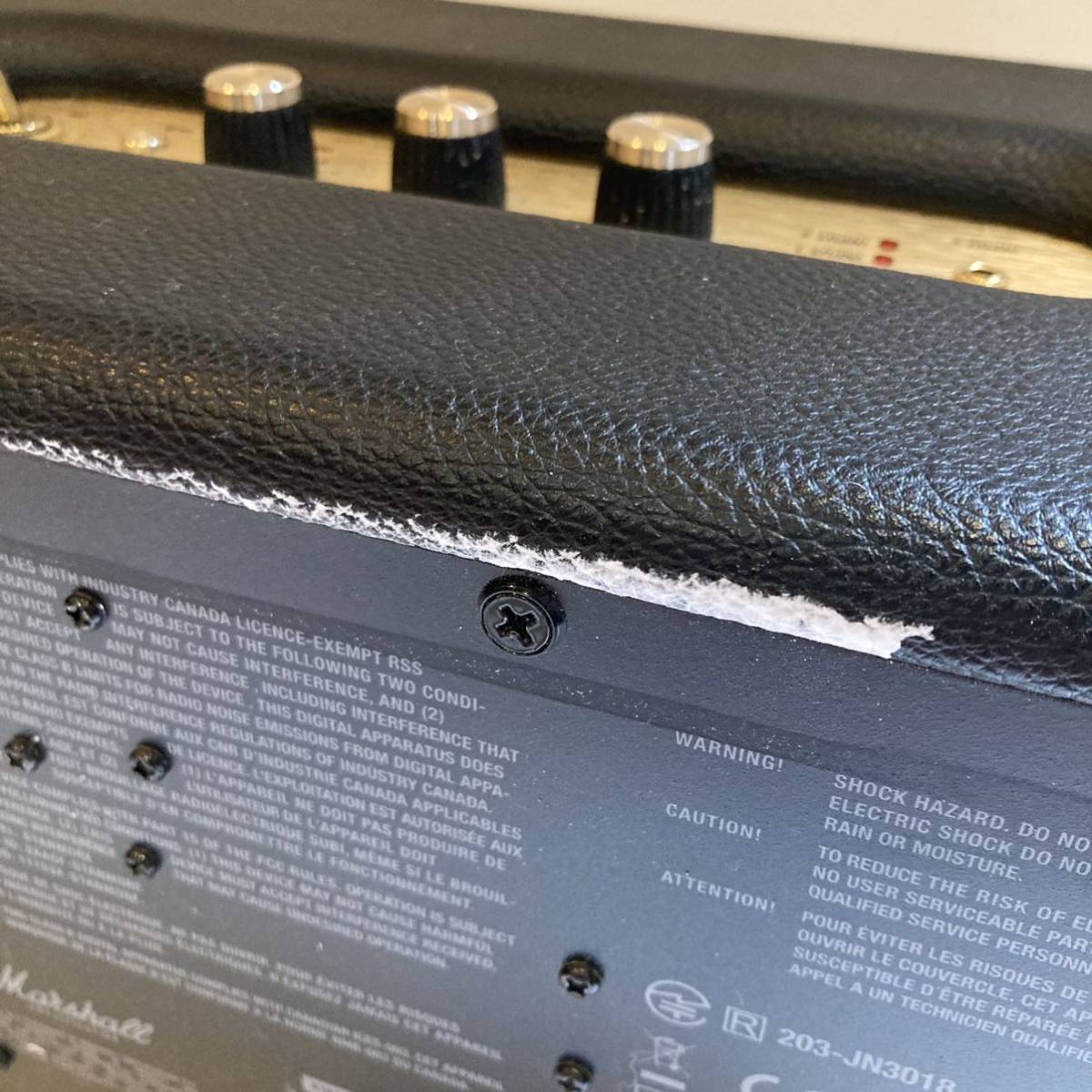 Marshall マーシャル Bluetoothスピーカー スタンモア 203-JN3018 現状品 ジャンク 0638(その他)｜売買された ...