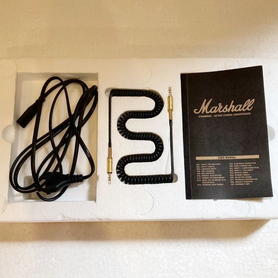 Marshall マーシャル Bluetoothスピーカー スタンモア 203-JN3018 現状品 ジャンク 0638(その他)｜売買された ...