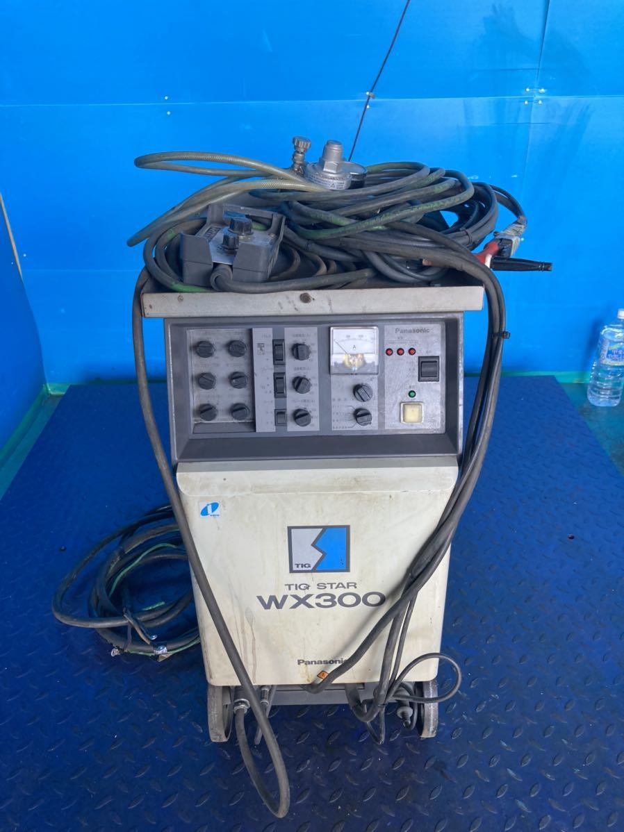 N2450 TIG溶接機 パナソニック インバーター 型式YC-300WX2 製造年1997 溶接テストOK TIG STAR WX300 ...