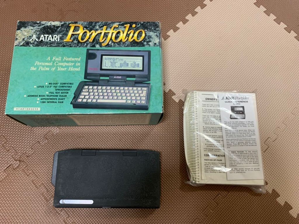 ATARI Portfolio(パソコン)｜売買されたオークション情報、yahooの商品情報をアーカイブ公開 - オークファン（aucfan.com）