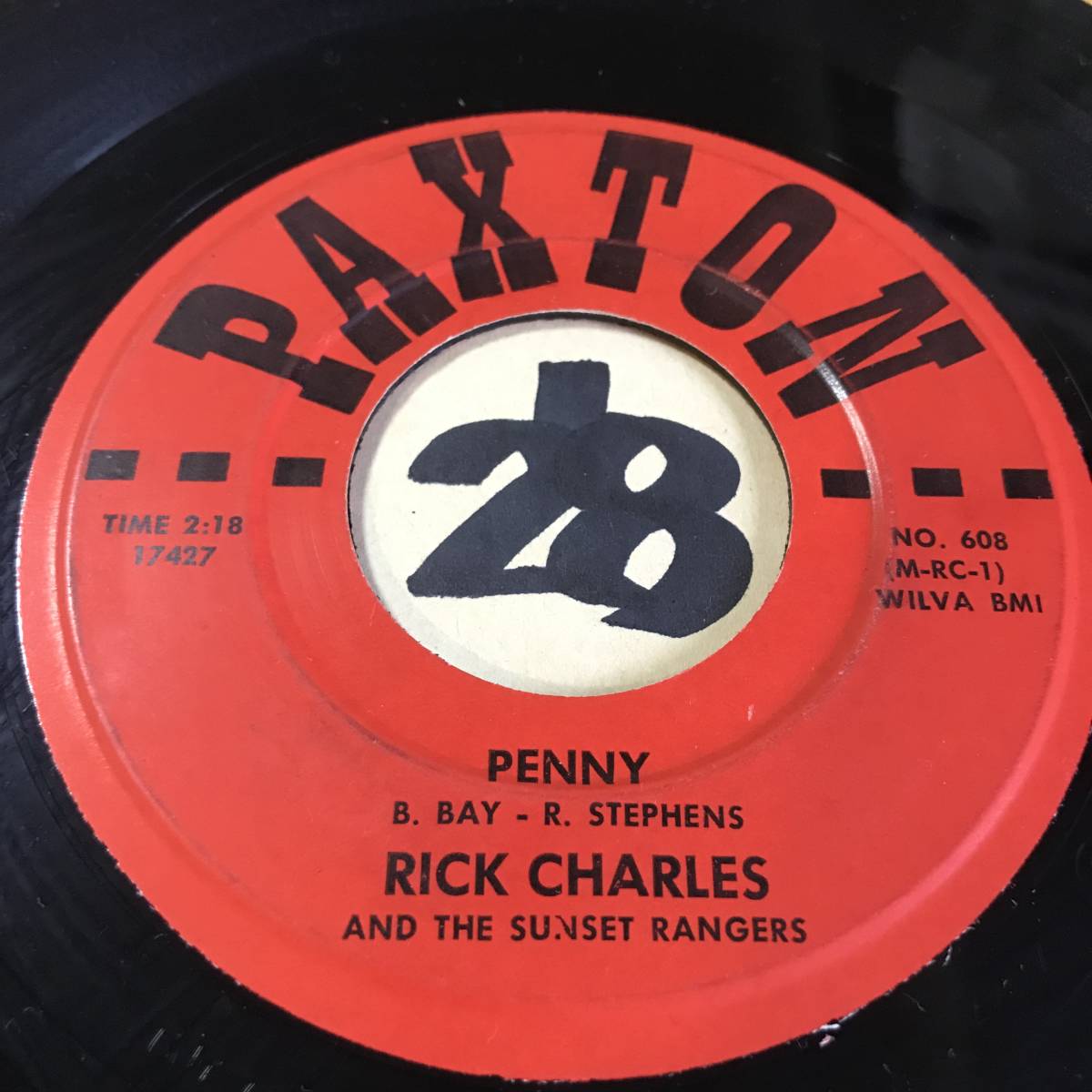 試聴 RICK CHARLS AND THE SUNSET RANGERS PENNY / HOUSE WHERE MEMORIES LIVE ...