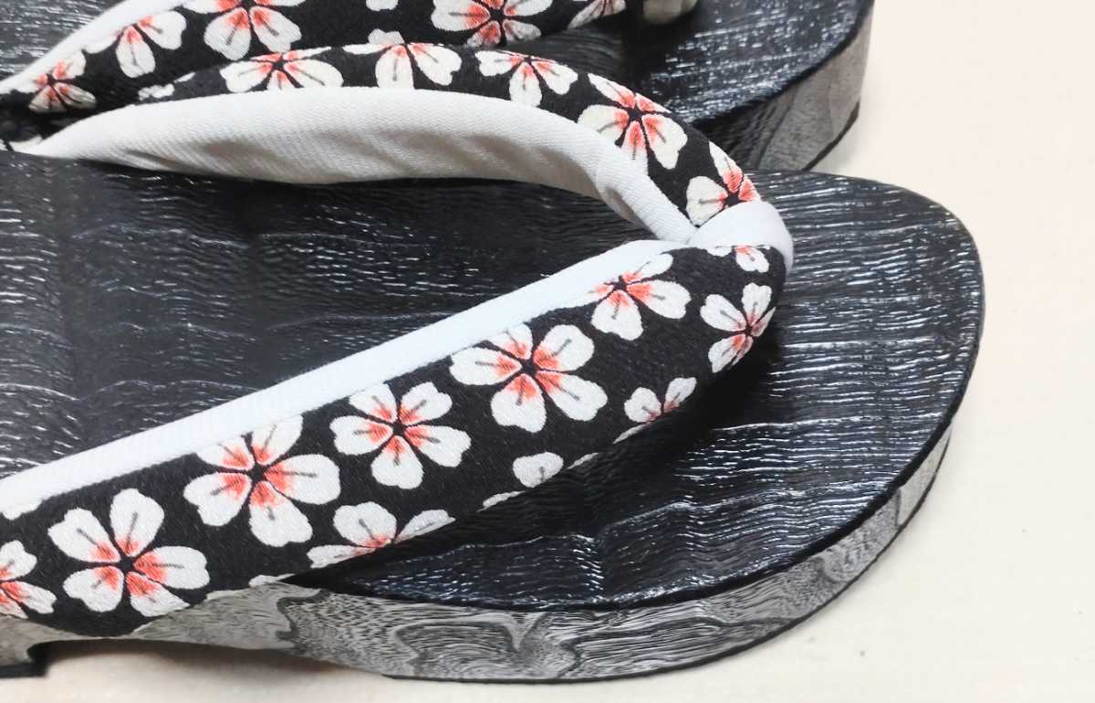 M783 下駄 浴衣下駄 夏祭り 花火大会 木製 品 レディース サイズ 約22 5cm~23 5cm 厚底 約5cm~7cm ファッション ...