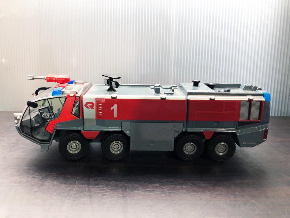 激レア 絶版 ビンテージ Siku SUPER 1/50 ローゼンバウアー パンター 6×6 空港用化学消防車 ウォーターキャノン ミニカー ...