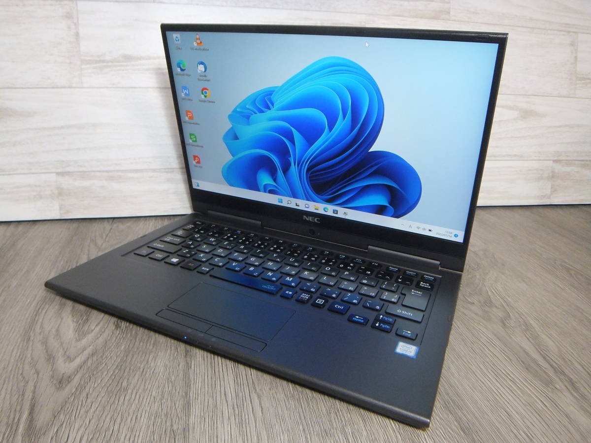 Win11 SSD換装 タブレット も A-557 NEC Lavie HZ350/G Core i3 7100U 2.4GHz SSD 256GB メモリ 4GB Webカメラ WPS ...