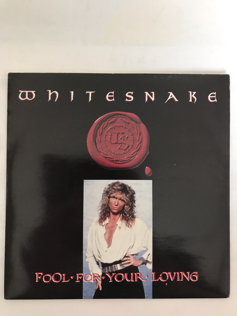 UKオリジ7 WHITESNAKE-ホワイトスネイク/FOOL FOR YOUR LOVING b/w SLOW POKE MUSIC ...