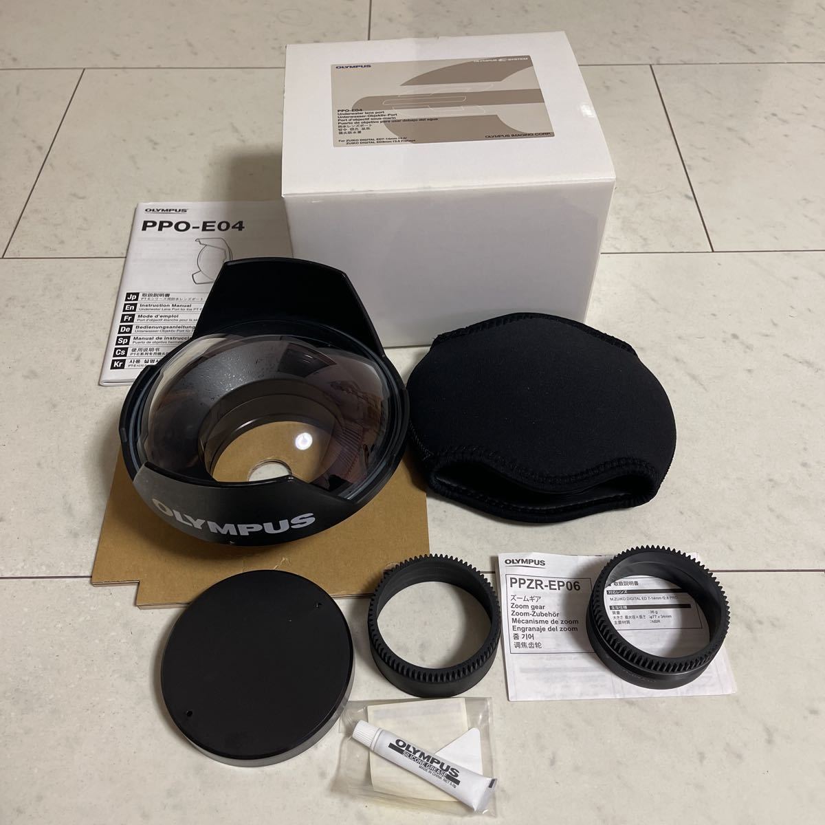 オリンパス防水レンズポートPPO-E04 防水延長リングPER-E01.防水ポートアダプタPAD-EP08 ズームギアセット(その他)｜売買されたオークション情報、yahooの商品情報を ...