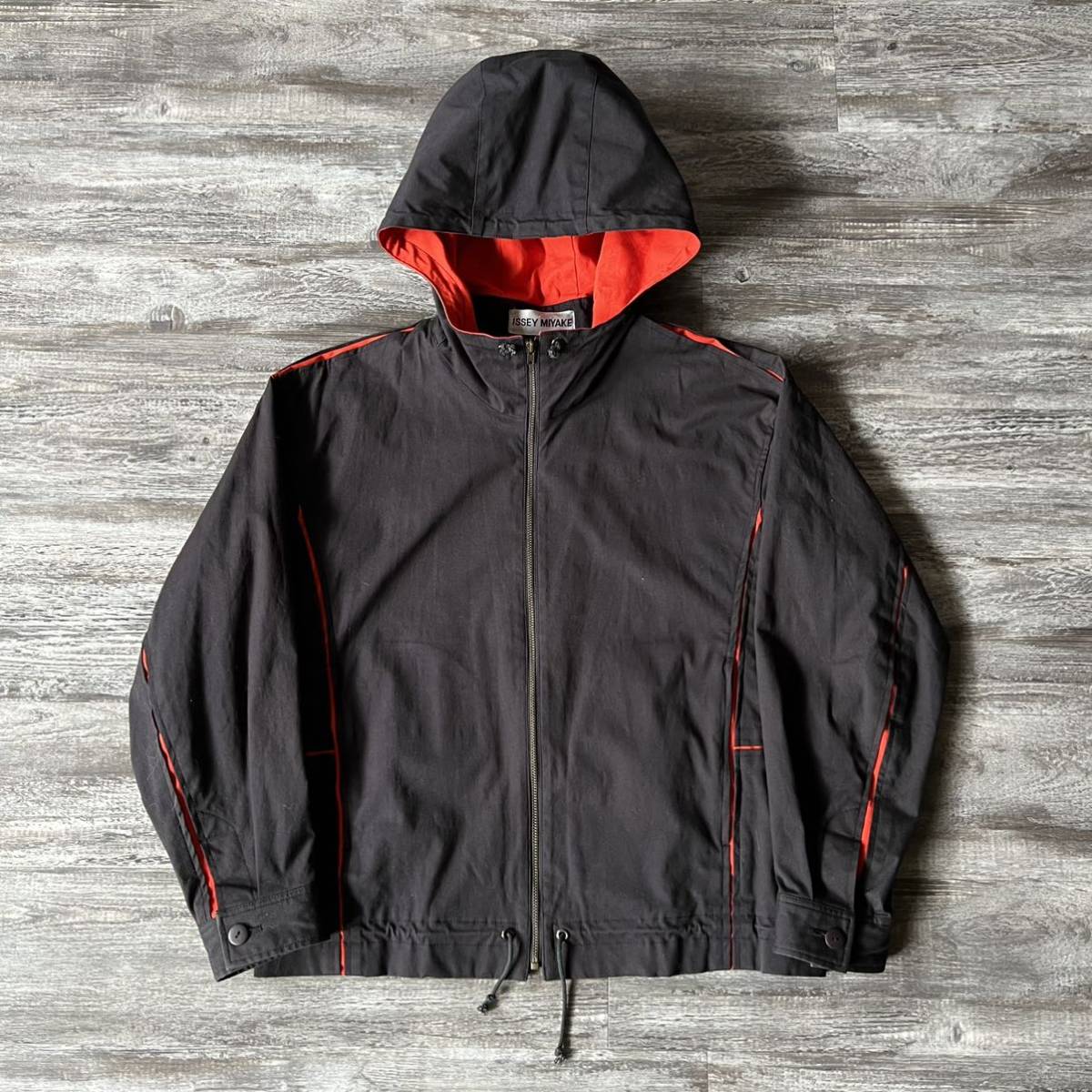 AW1991 ISSEY MIYAKE 91AW イッセイミヤケ ジャケット 90s ビンテージ パーカー(ジャンパー、ブルゾン)｜売買された ...