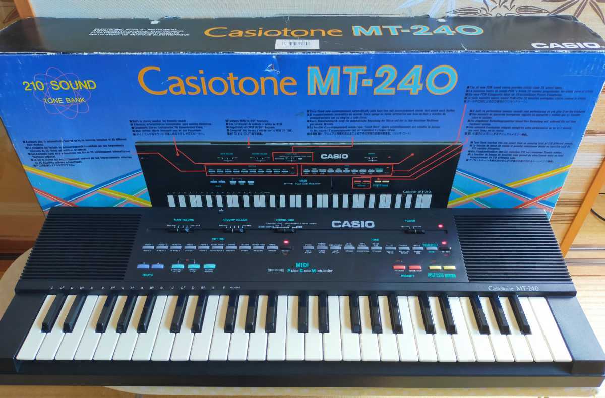 Casiotone MT-240 カシオトーン(カシオ)｜売買されたオークション情報、yahooの商品情報をアーカイブ公開 - オークファン ...