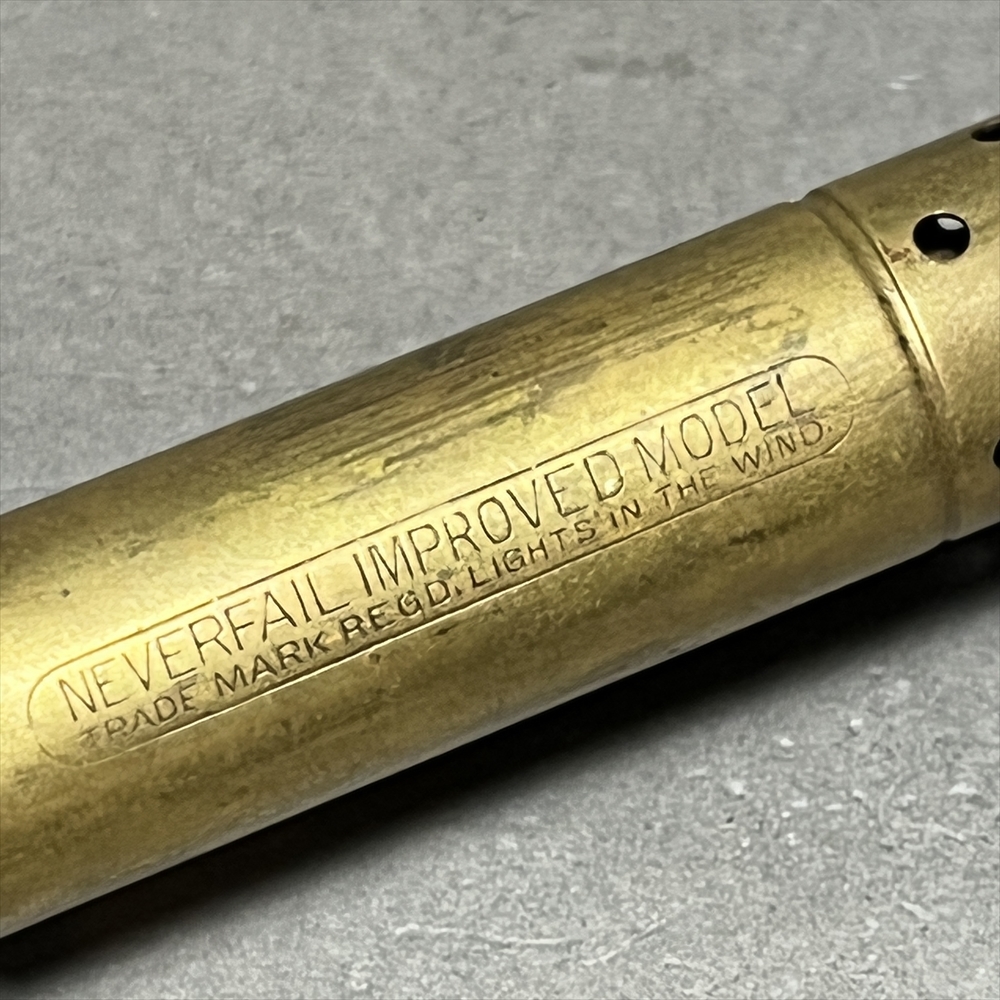 NEVERFAIL IMPROVED MODEL トレンチライター オイルライター 喫煙具(オイルライター)｜売買されたオークション情報 ...