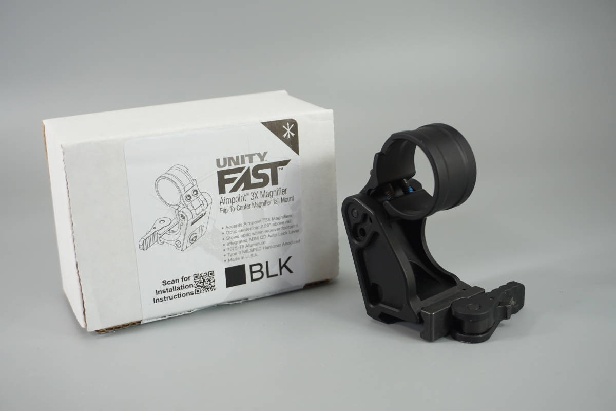 Unity Tactical FAST FTC Aimpoint Magnifier Mount Black Trijicon Leupold ...