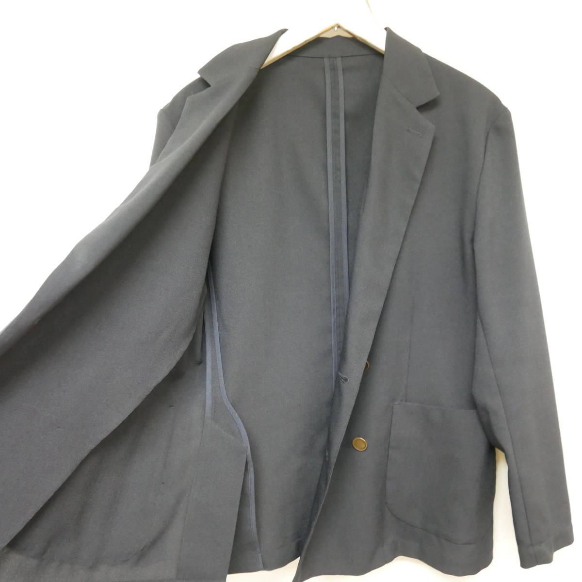 1円 国内正規 BEAMS HEART ビームスハート 22SS 4ボタン ダブルジャケット ブレザー 41-16-0263-454 定価19800円 NAVY 濃紺 S(テーラードジャケット ...