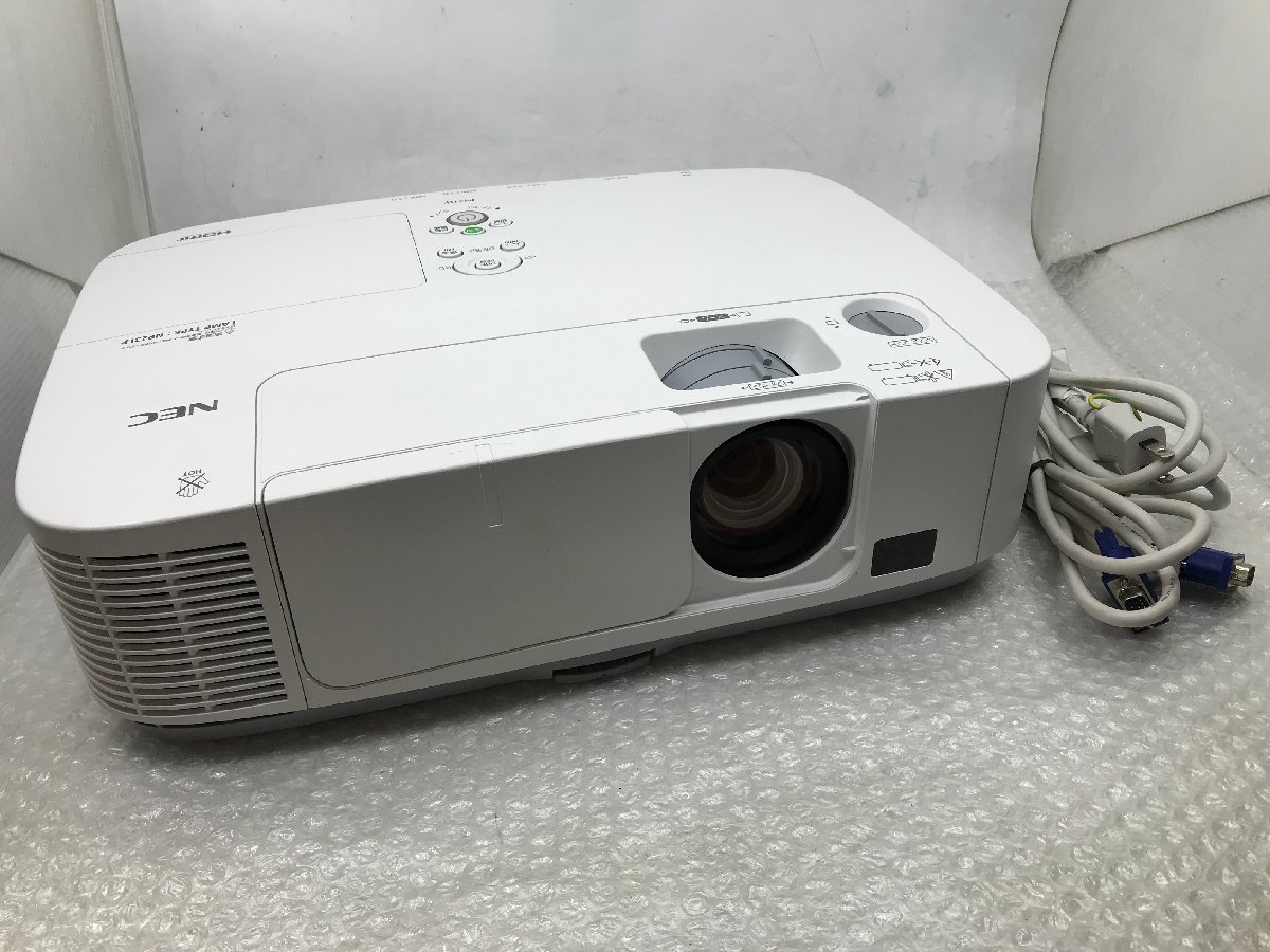 ジャンク NEC ViewLight NP-P451W 液晶プロジェクター ランプ使用568時間 HDMI対応 4500lm(本体)｜売買され ...