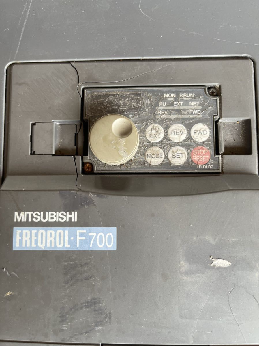 MITSUBISHI FREQROL-F700 FR-F720-55K 55kW. Input: 269A 3PH AC 200-240V 50/60Hz Out: 212A 3PH AC ...