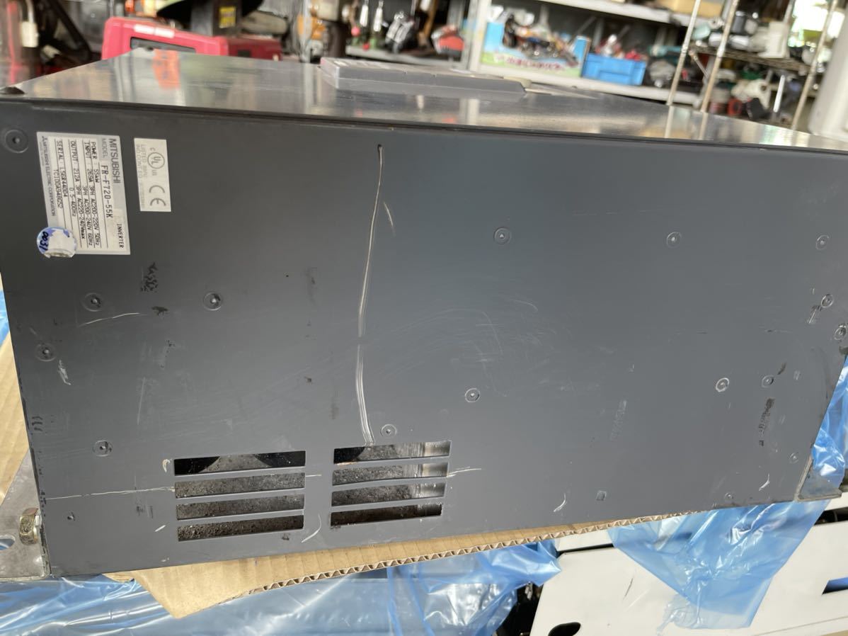 MITSUBISHI FREQROL-F700 FR-F720-55K 55kW. Input: 269A 3PH AC 200-240V 50/60Hz Out: 212A 3PH AC ...