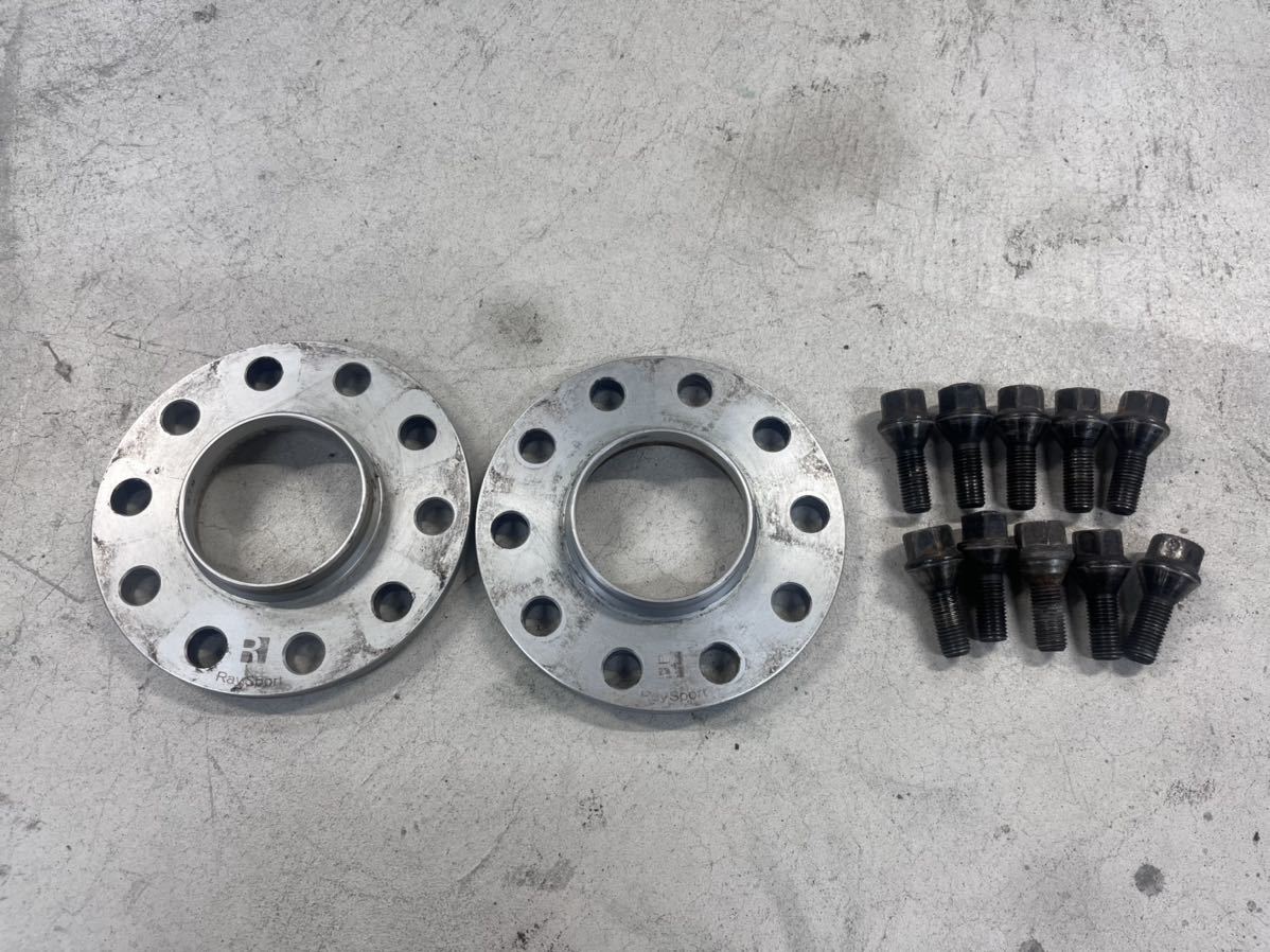 RaySport ワイドトレッドスペーサー 2枚 PCD120 5穴 ハブ径 72.6 12.5mm ボルト付き bmw e36 e46 e39 e60 e38 Rays レイズ(5穴)｜売買 ...