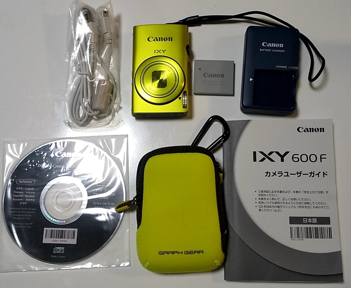 Canon キャノン IXY 600F FULL HD デジタルカメラ デジカメ グリーン(キヤノン)｜売買されたオークション情報、yahoo ...