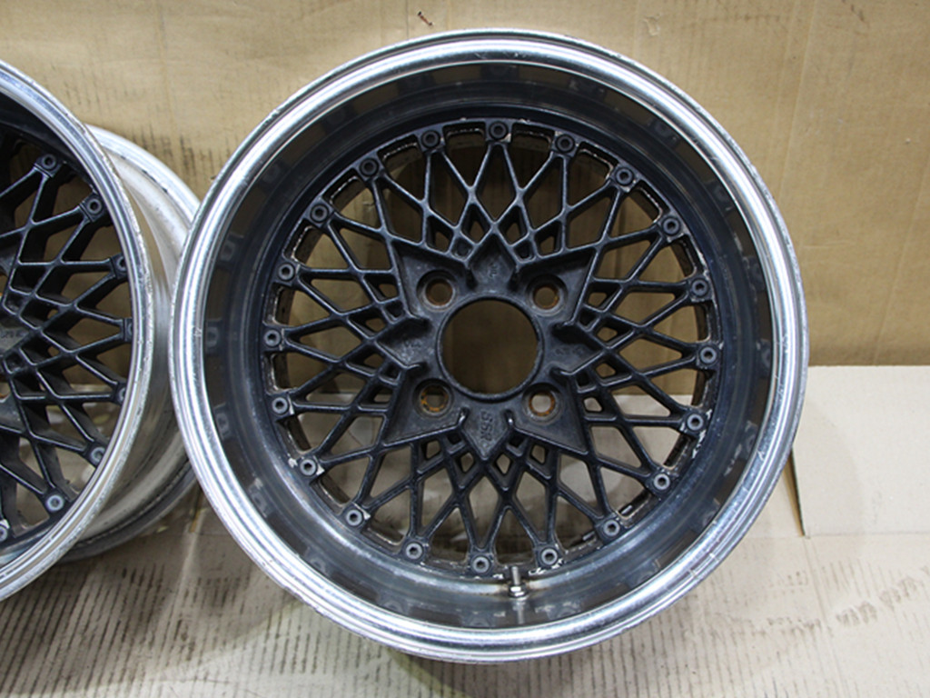 A728 旧車 激レア 絶版 当時物 SSR メッシュ 15X8.5J -7 PCD114.3 2本 JDM USDM S13 S14 ...