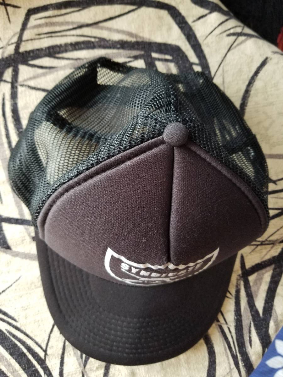 90s ビンテージ SYNDICATE シンジケート メンズ キャップ CAP 検 ICE-T NWA OLDSCHOOL HIPHOP Dr. DRE ICE CUBE 2PAC EAZY ...