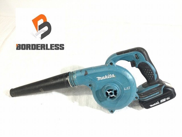 彡 makita マキタ 18V 充電式ブロワ UB182D バッテリー 18V 2.0Ah 付き 送風 大工 電動 56710(送風機 ...