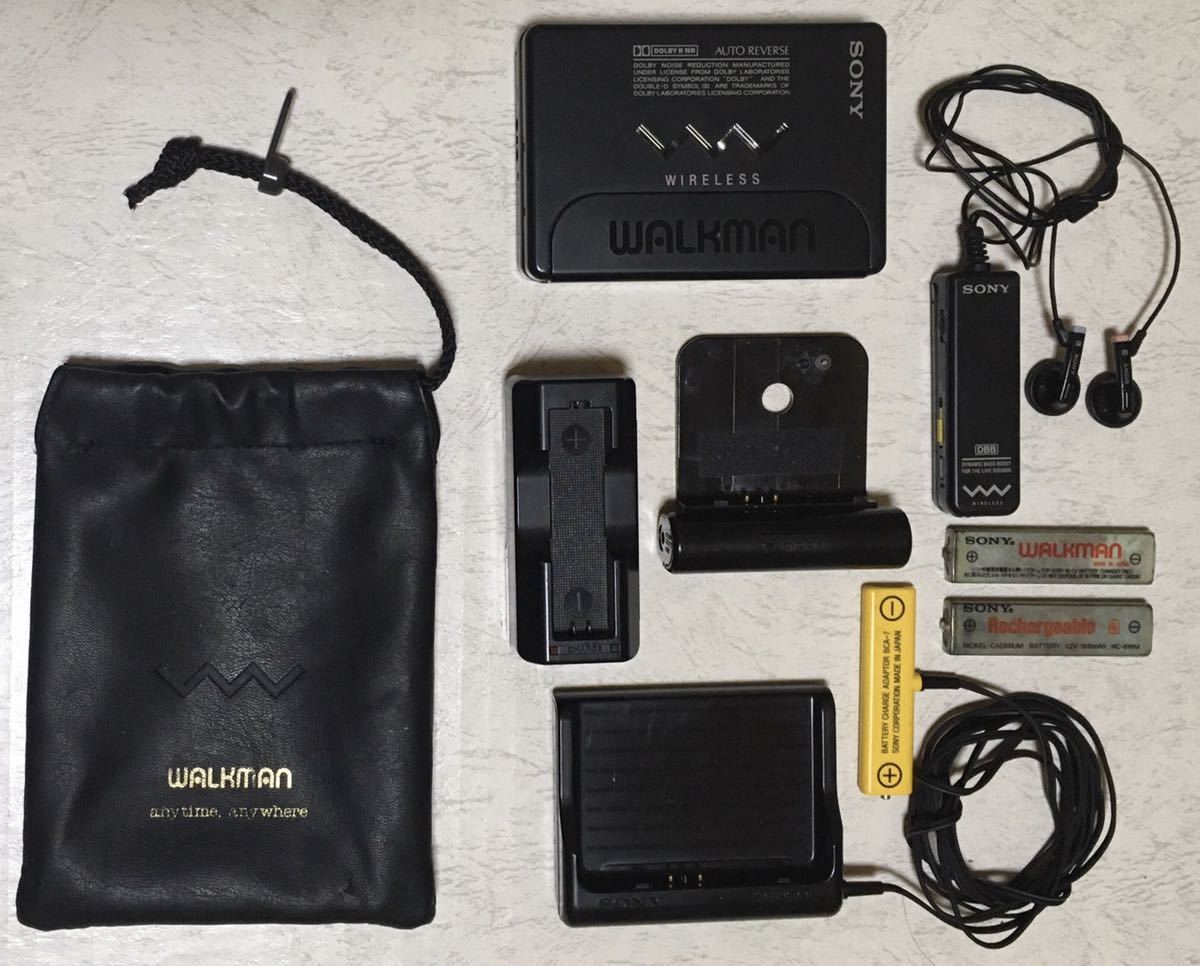 ソニー SONY WM-505ウォークマン ワイヤレス カセットプレイヤー / WALKMAN WIRELESS / 動作未確認 現状品(再生 ...