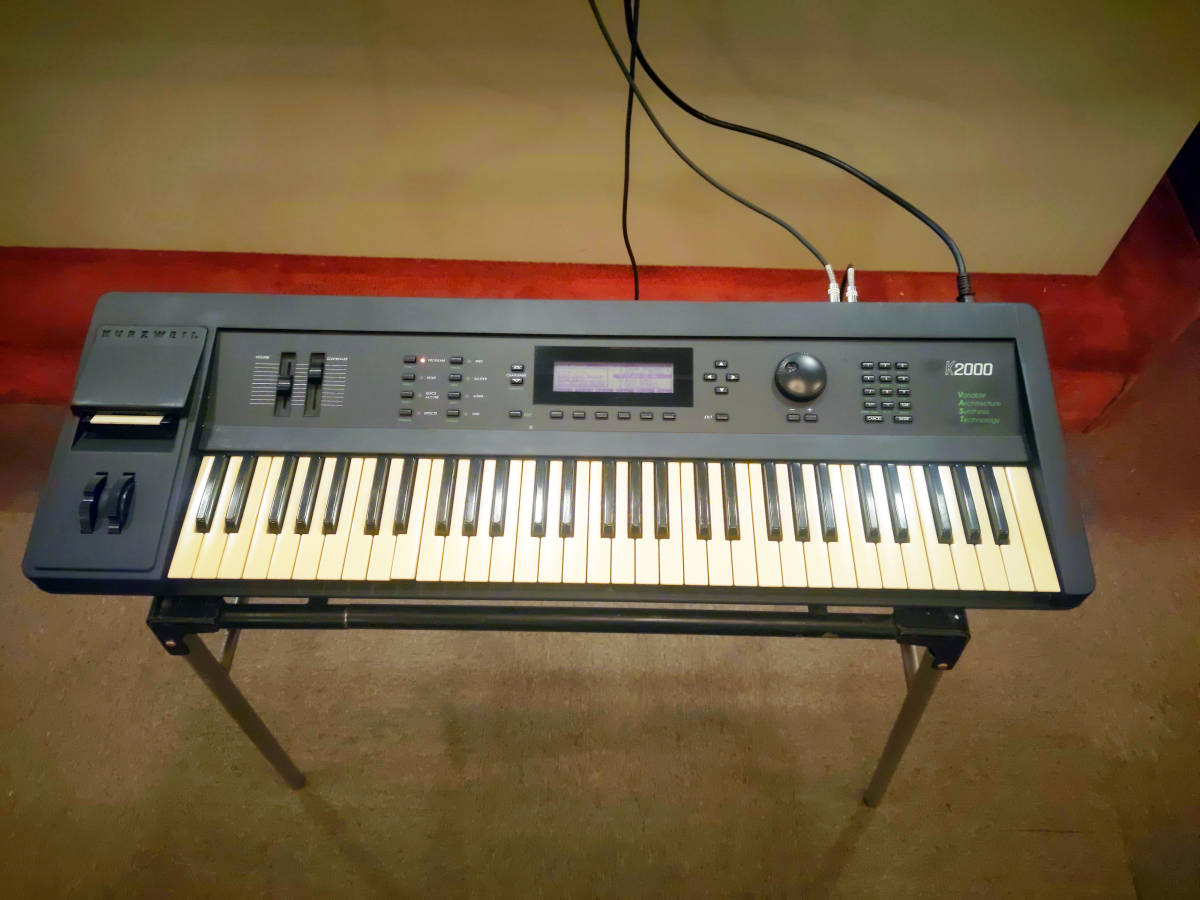 カーツウェル Kurzweil K2000 v2.07J FACTORY PROGRAMS FD付(キーボード、シンセサイザー)｜売買された ...