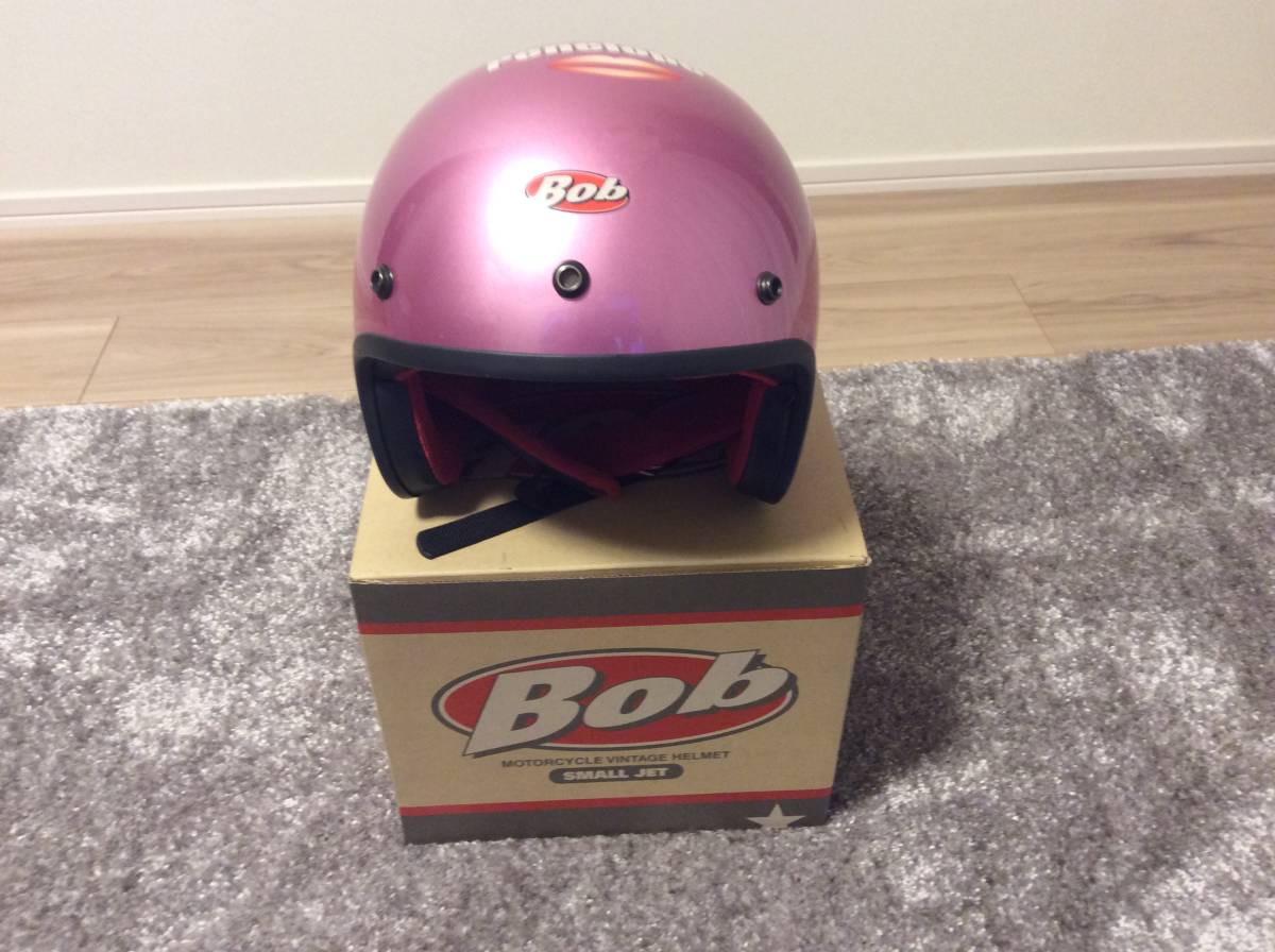 OGK Bob SMALL JET ボブスモールジェット チキチキマシン猛レース ペネロペピットストップ ジェットヘルメット(フリーサイズ ...