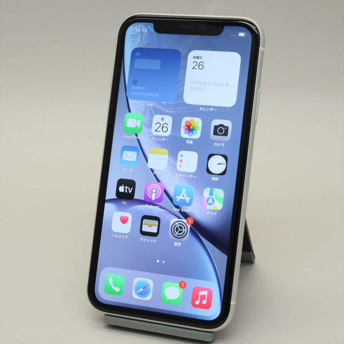 Apple iPhoneXR 64GB White A2106 MT032J/A バッテリ88% ドコモ Joshin1674 1円開始 ...