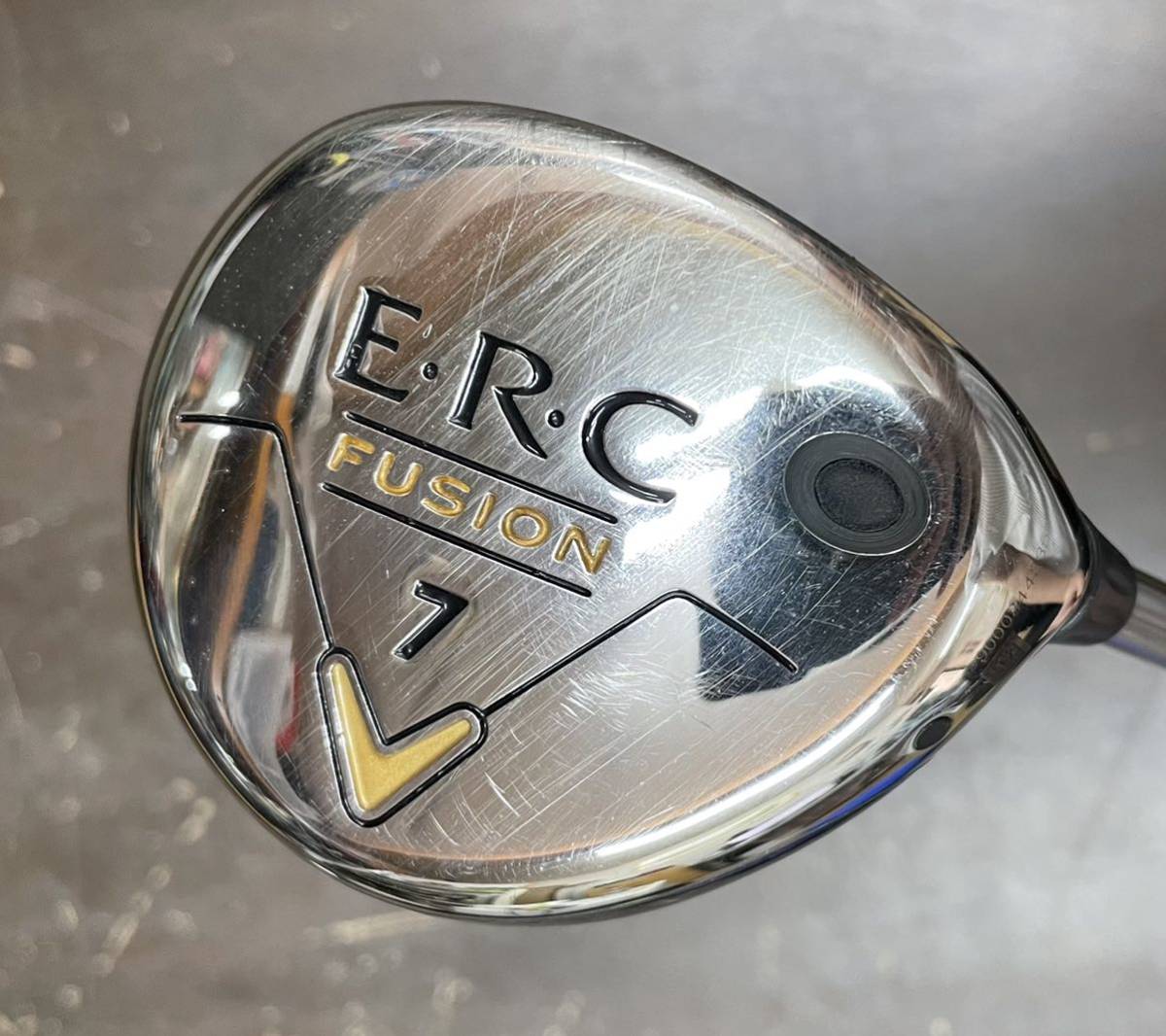 Callaway キャロウェイ ERC FUSION フュージョン フェアウェイ 7W シャフト JV 50 E－SERIES SR ヘッド ...