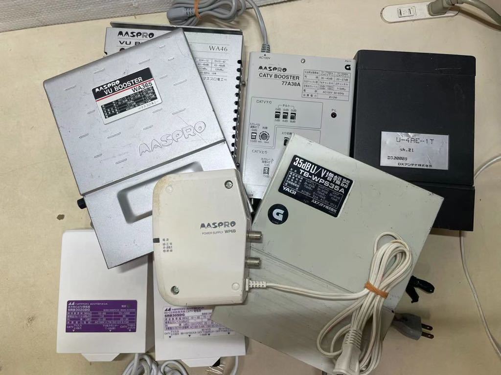 日本アンテナ 混合ブースター SRB5PS2 SRBPS150 SRB3020DG SRB30SDG VU BOOSTER CATV BOOSTER 77A38A U-4AE-1T TB ...