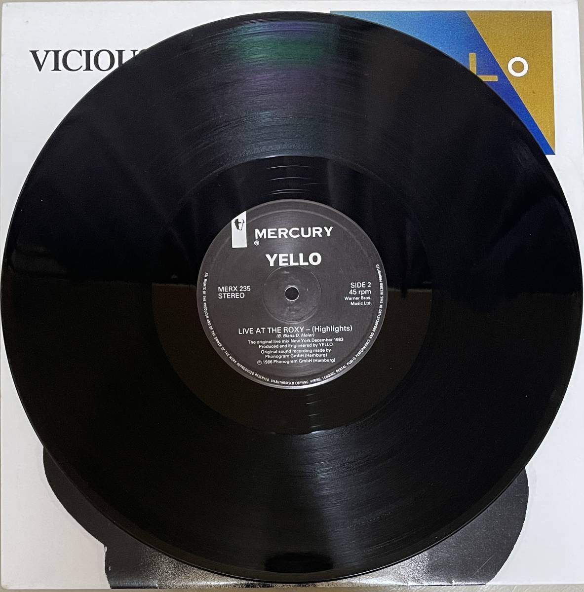 s98 Yello Vicious Games 12inch 12インチ Electronic Pop Synth-pop New Wave ...