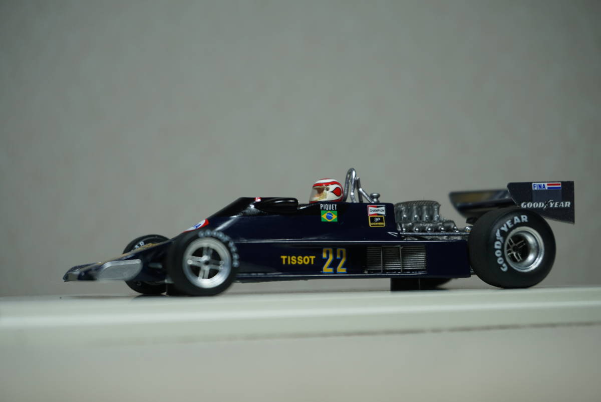 1/43 ピケ デビューレース spark Ensign N177 #22 Piquet 1978 German GP エンサイン ドイツ ...