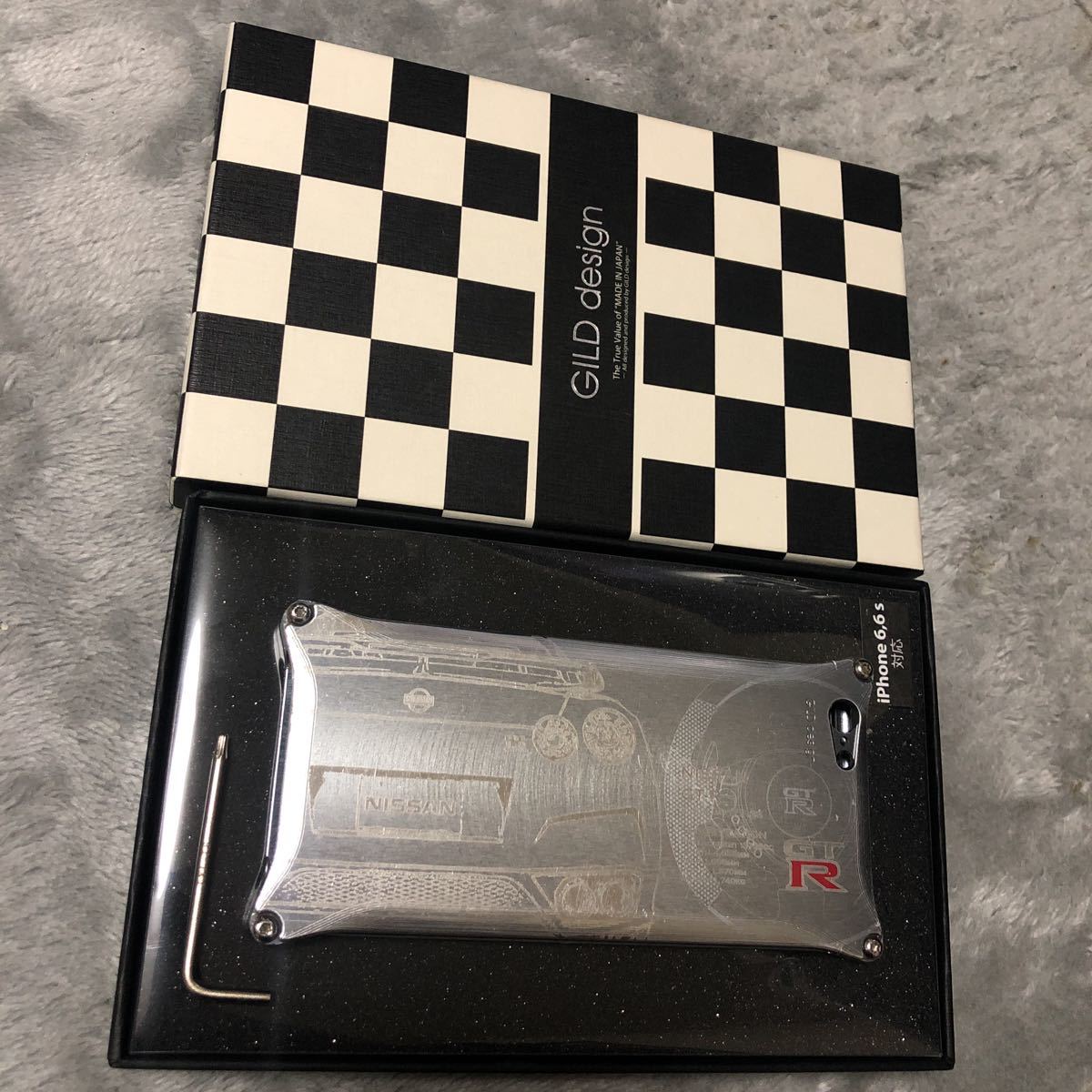 ギルドデザイン GILD DESIGN iPhone6 6S R35 GT-R ケース 定価14 800円 品番41838(iPhone 6 ...