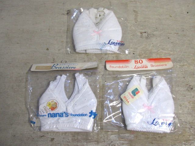 昭和レトロ 下着 ブラジャー ラブロン 80AA 85AA ナナ 80A 3点 デットストック(ブラジャー)｜売買されたオークション情報、yahooの商品情報をアーカイブ公開 - オークファン ...