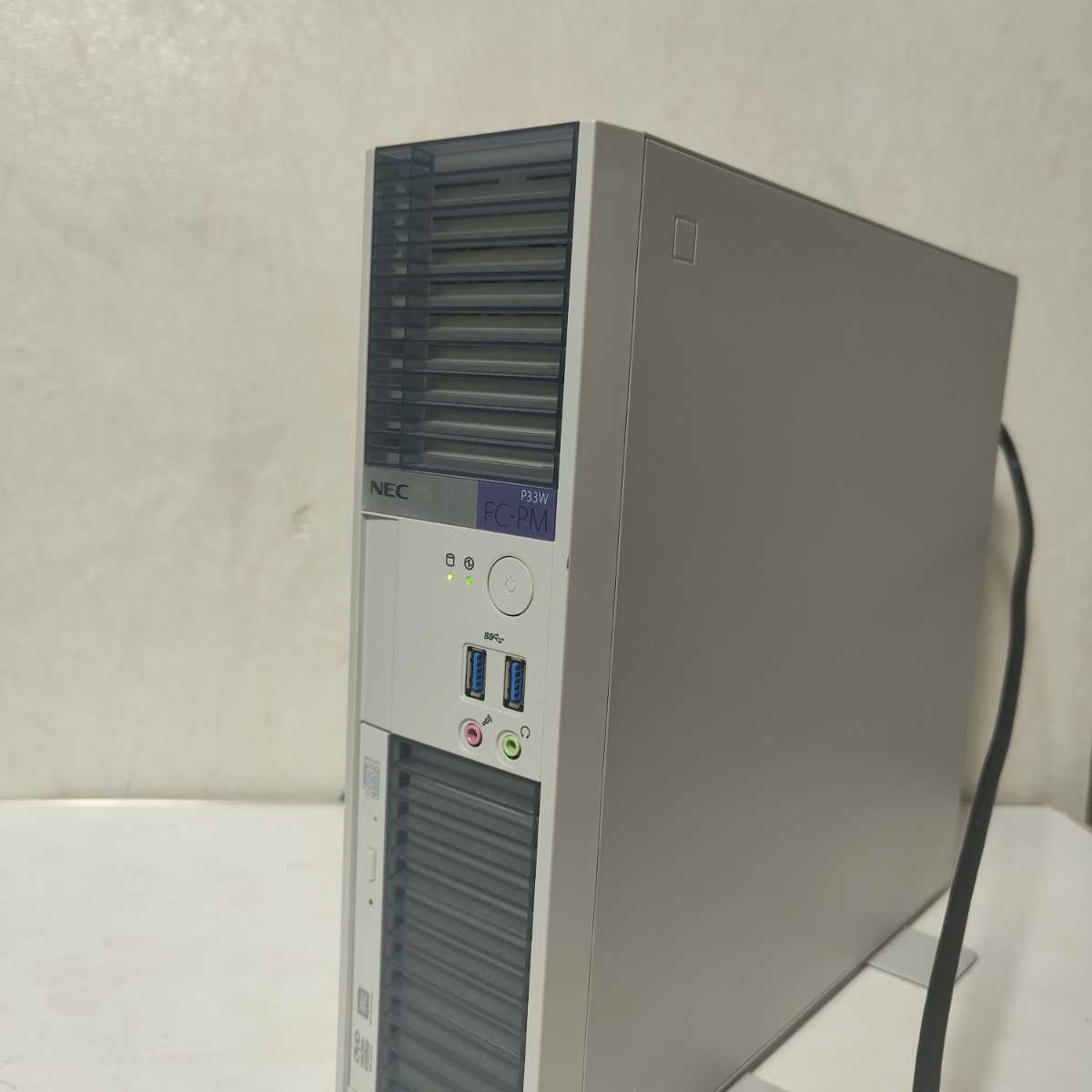 NEC FC-PMシリーズ FC-P33W-S1 Xeon E3 1225 V5 4GB 500GB Windows10 Pro搭載(NEC ...